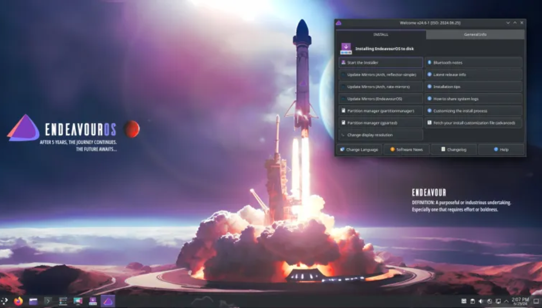 EndeavourOS Neo: Lançado com Correções e Melhorias - bfnetworks